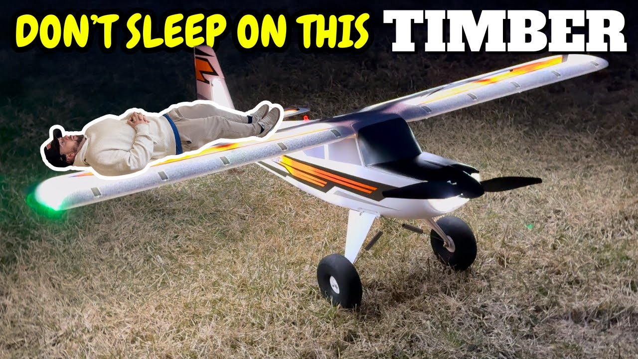NIGHT TIMBER X EVOLUTION - THE ULTIMATE RC AIRPLANE - YouTube