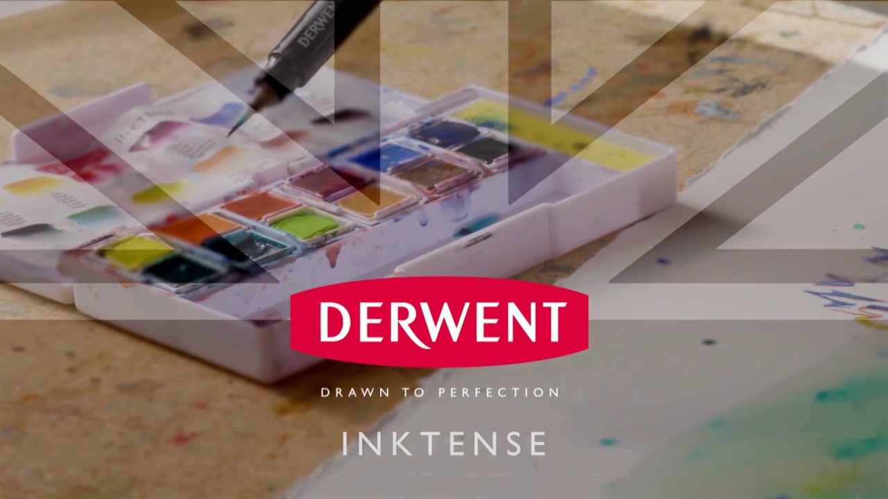 Derwent Inktense Paint Pan Set - Official Promo Video (30 Seconds ...