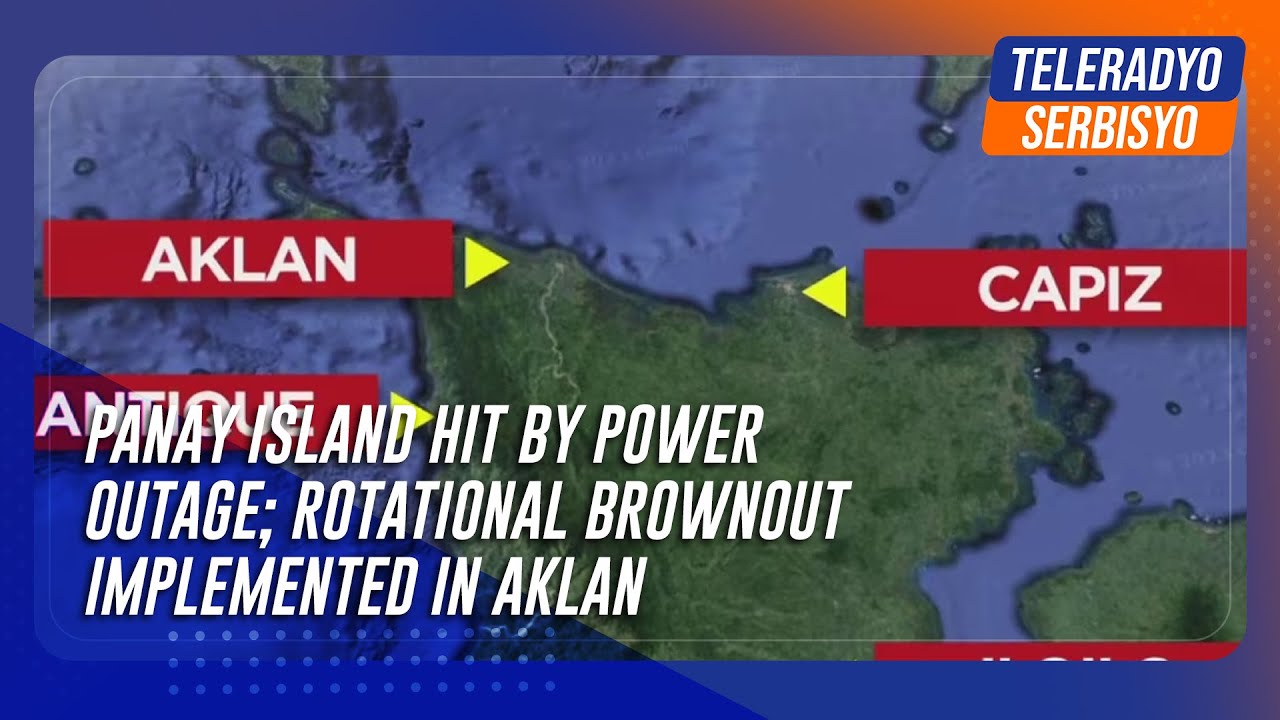 Panay Island hit by power outage | TeleRadyo Serbisyo - YouTube