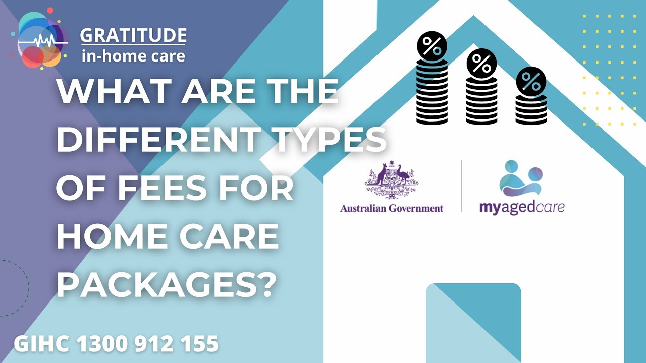 What are the different types of fees for Home Care Packages - YouTube