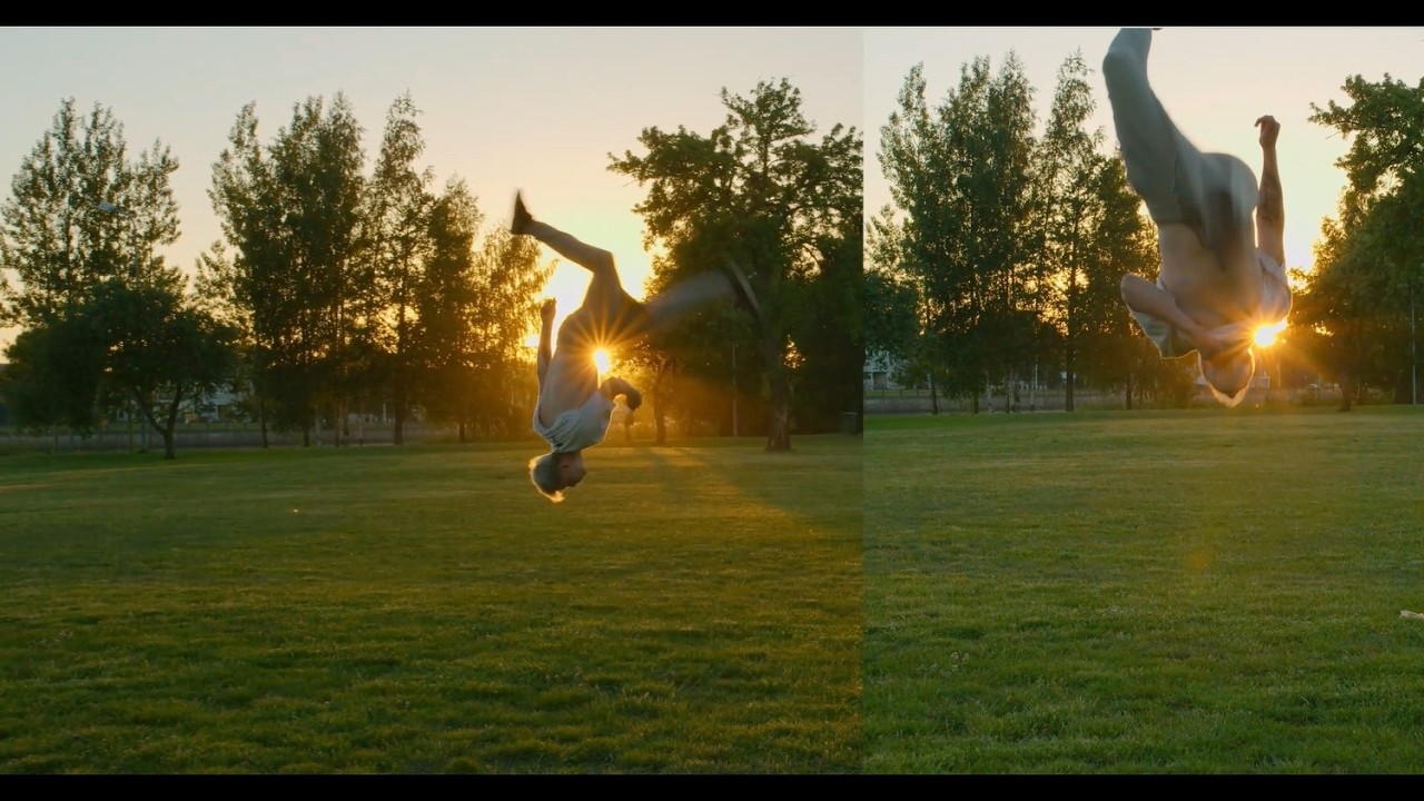 Backflip Front and Side View Reference- Animation Reference Videos ...