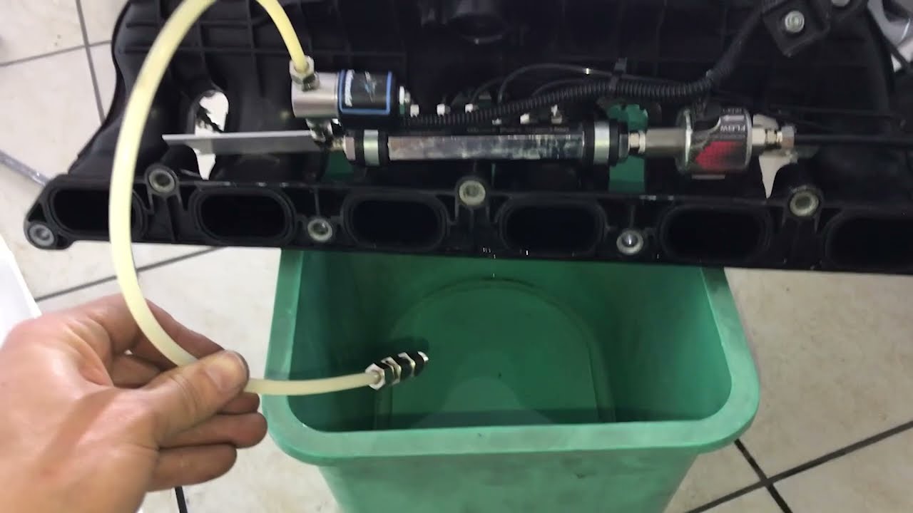 Port Water Methanol injection Spray - YouTube