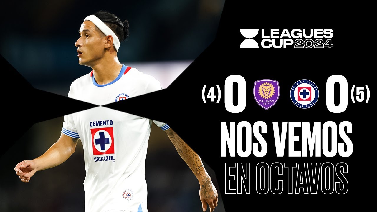 ORLANDO CITY 0-0 CRUZ AZUL | La MÁQUINA 🚂 avanza a OCTAVOS de FINAL ...