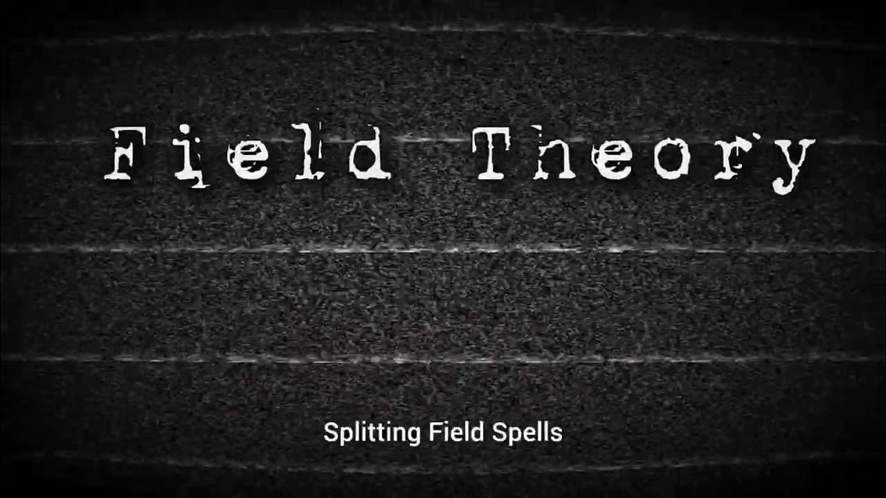 Field Theory - YouTube