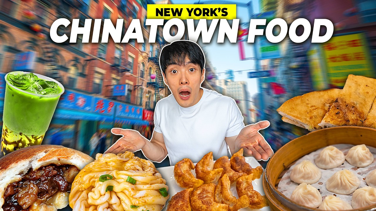 AMAZING Foods in New York's Chinatown! - YouTube