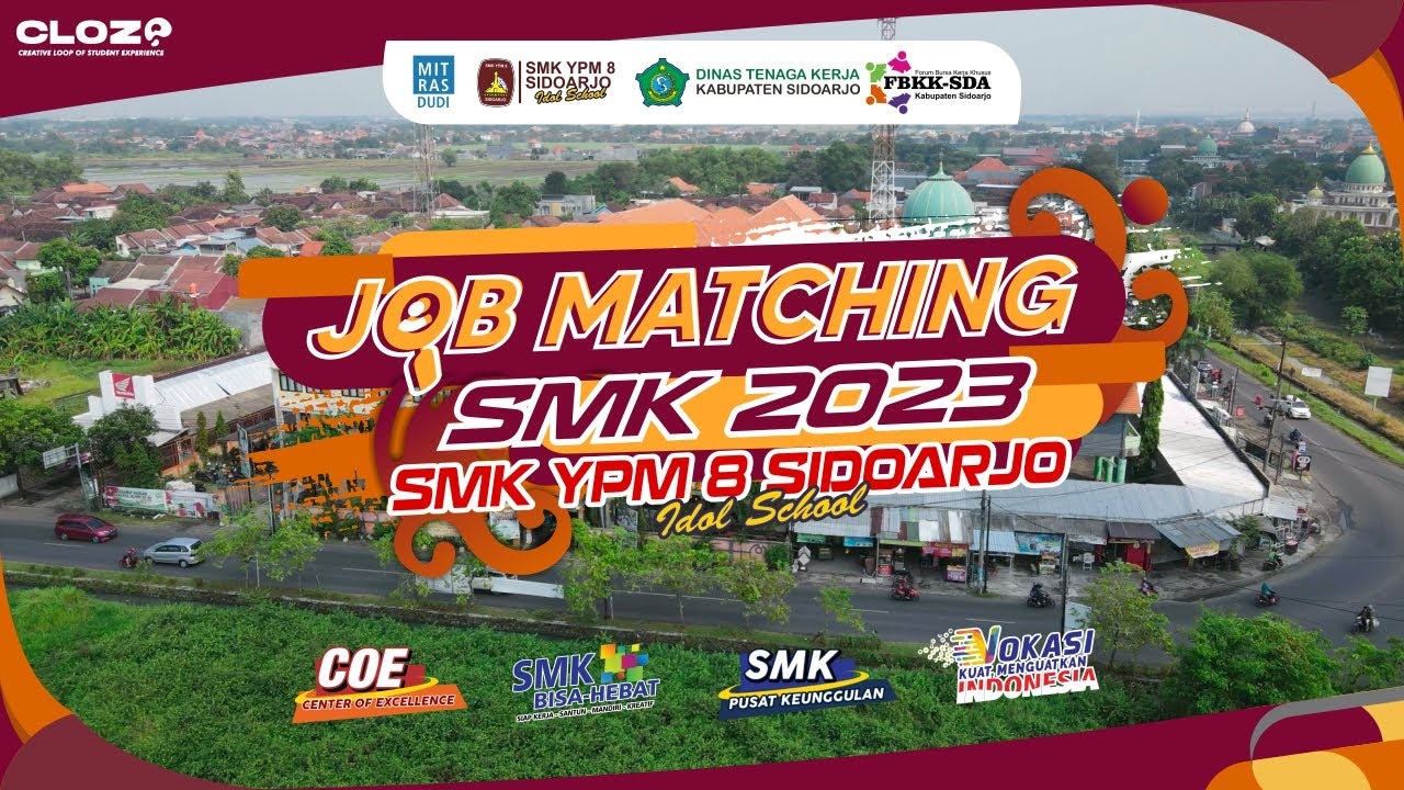 II JOB MATCHING 2023 SMK YPM 8 Sidoarjo II - YouTube