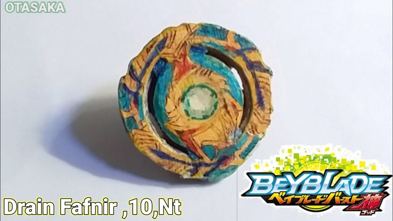 Review Drain Fafnir ,10,Nt Beyblade Burst God - YouTube