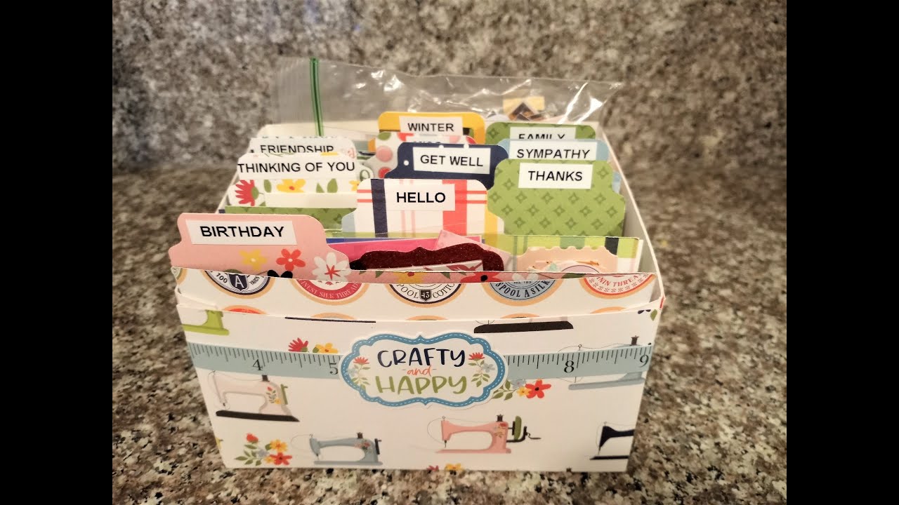 Ephemera Box Tutorial - YouTube