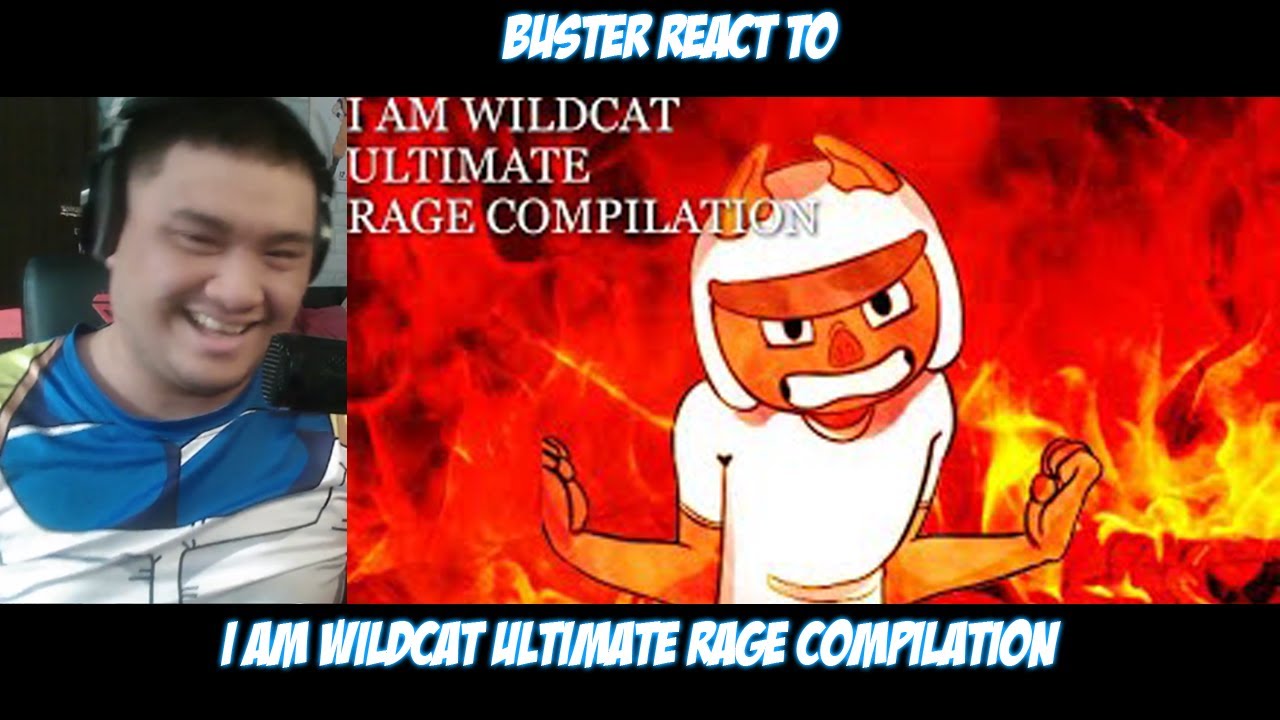 Buster Reaction to I AM WILDCAT Ultimate Rage Compilation - YouTube