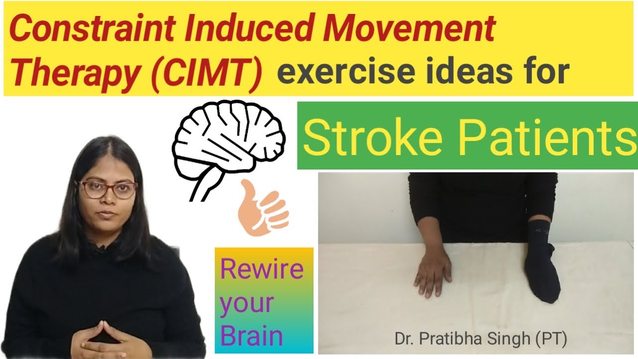 CIMT hand exercises ideas for stroke patients | learned non use stroke ...