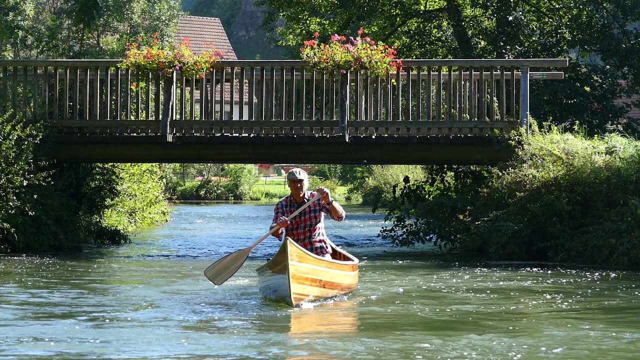 Kanufahren auf der Pegnitz - YouTube