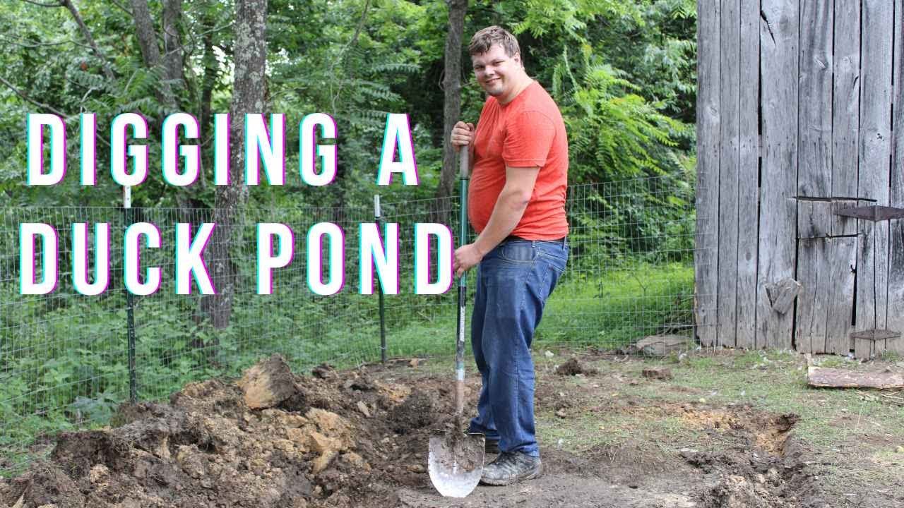 Digging a Duck Pond - YouTube