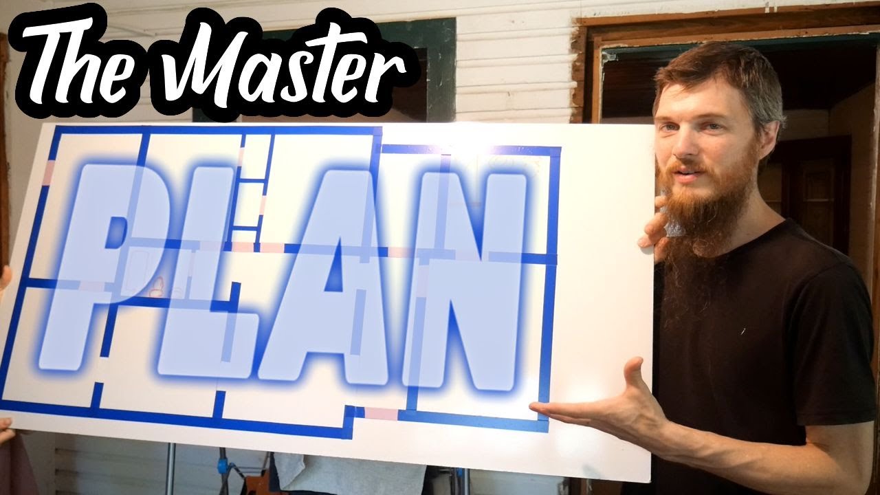 The Master Plan, Leveling the Old House and A New Layout - YouTube