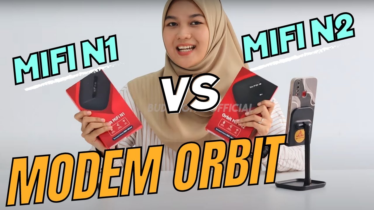 PERBEDAAN MODEM ORBIT MIFI N1 DAN N2 - YouTube