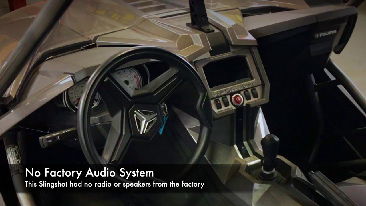 JL Audio System in Polaris Slingshot - YouTube