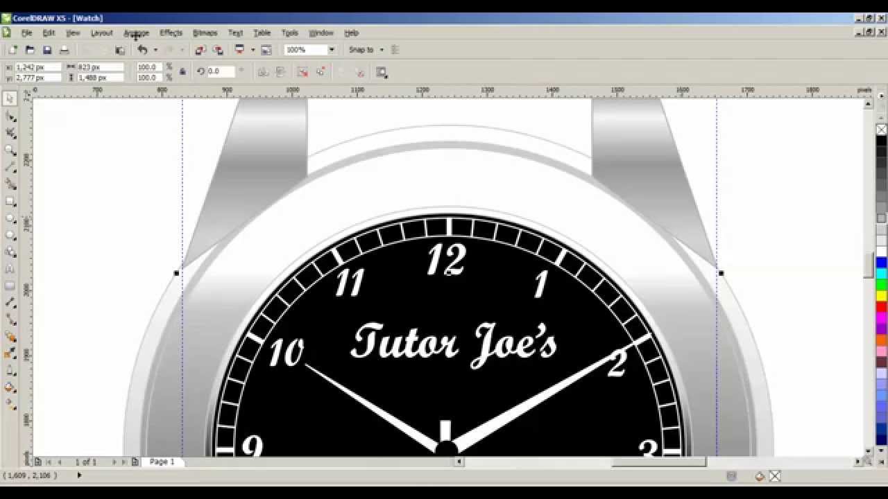 How To Create Watch In CorelDraw X5 Tamil Part 4 YouTube how-to-create-watch-in-coreldraw-x5-tamil-part-4-youtube