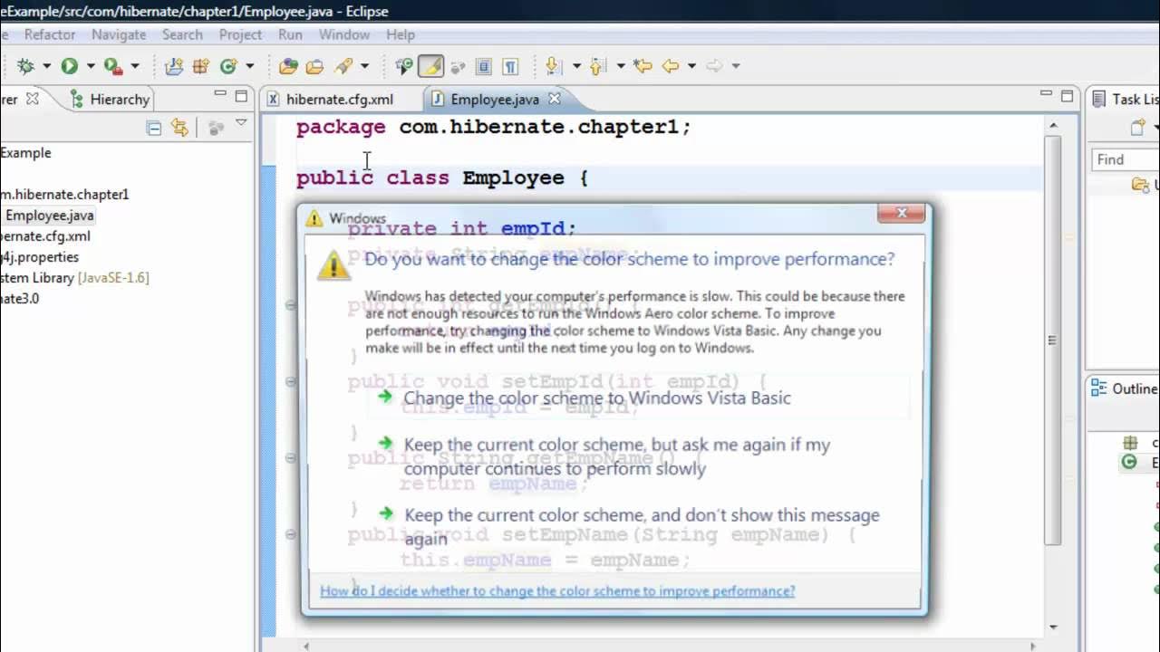 Java Hibernate Tutorial Part 4 - Our First Class! - YouTube