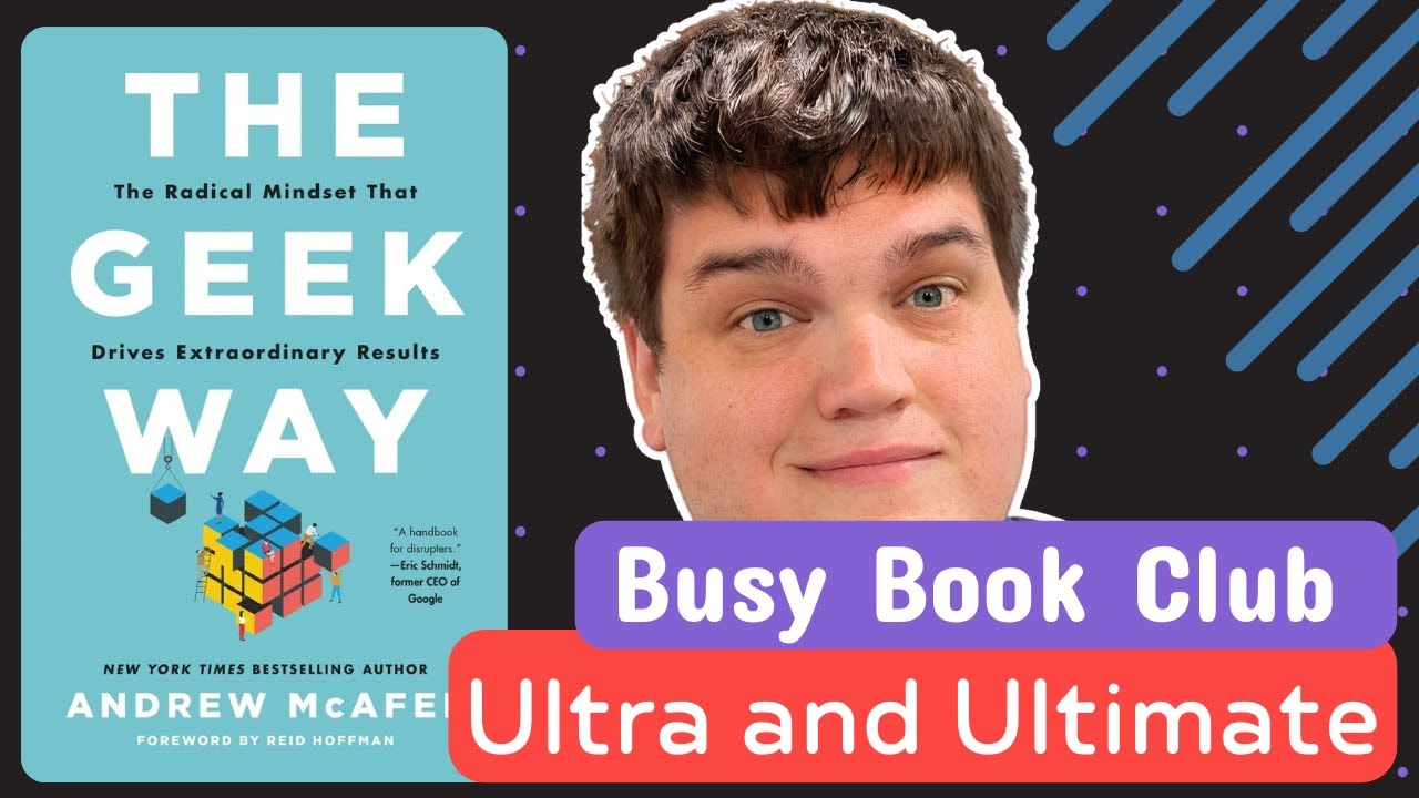 The Geek Way by Andrew McAfee | 3 Ultra and Ultimate | CHAPTER BY ...