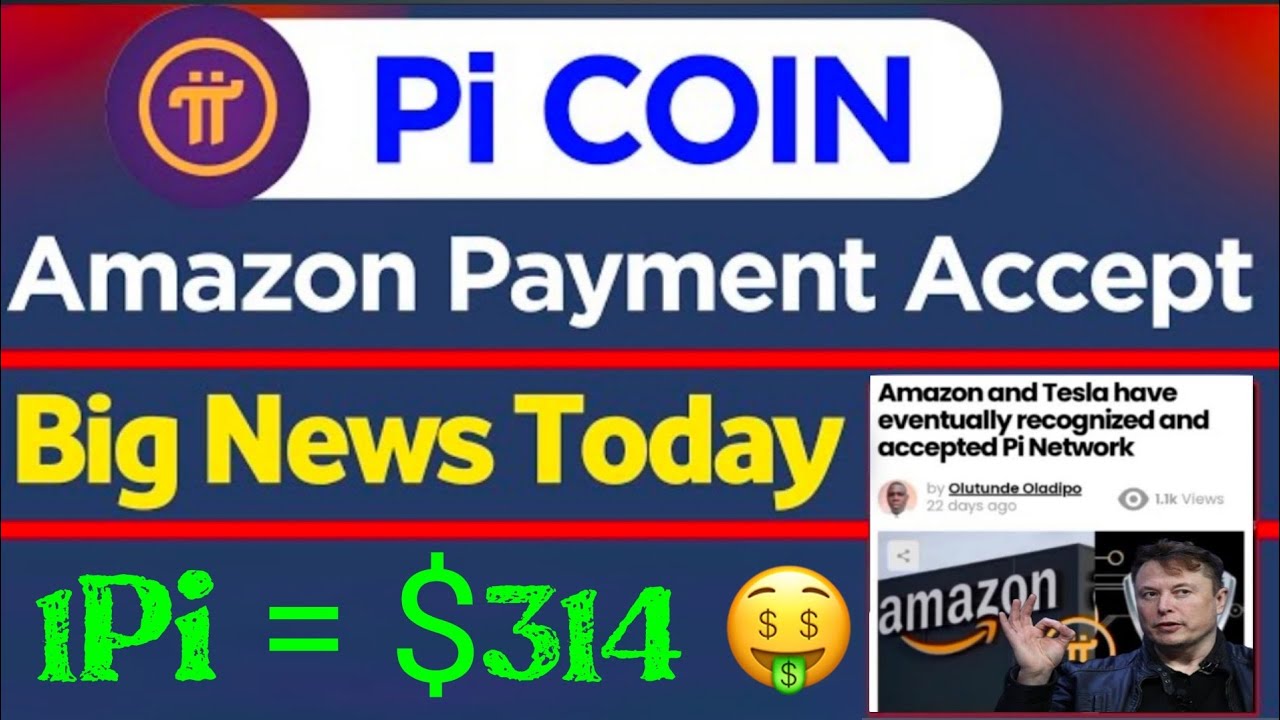 Big News Today 🎉 Amazon Accepting Pi Coin as Payment Partner 🤩🤯 1Pi ...