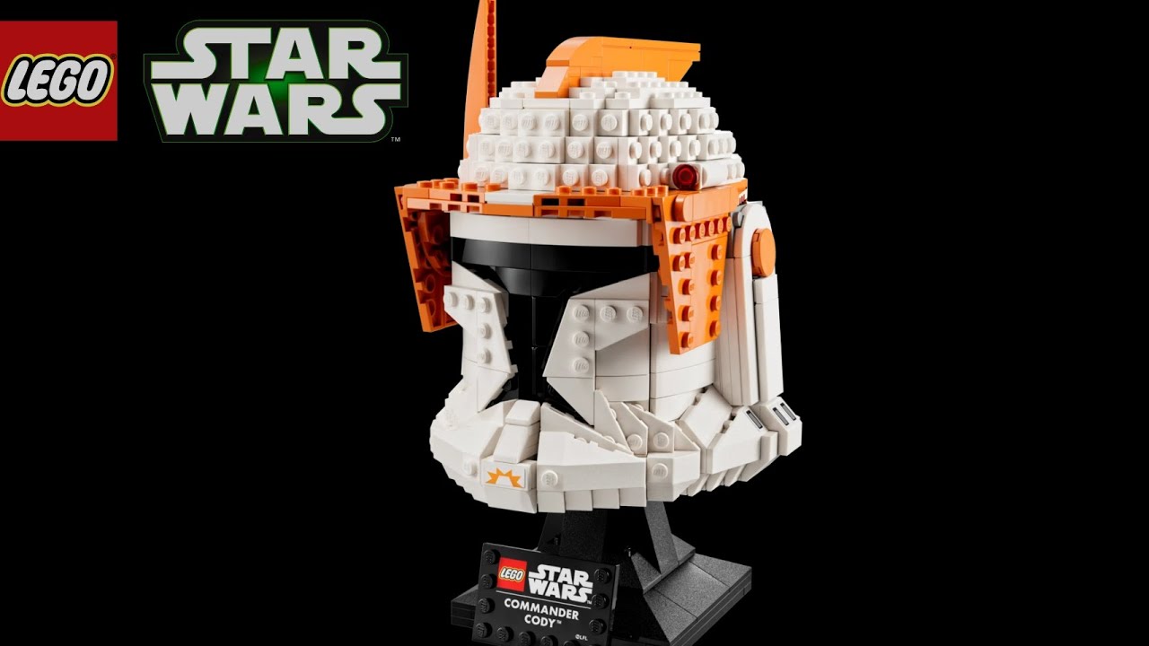 Lego Star Wars Clone Commander Cody Helmet 75350 - YouTube