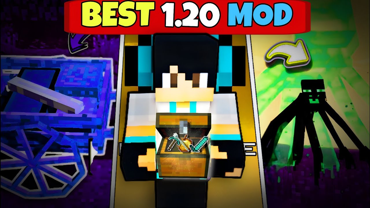 TOP 5 MOD FOR MINECRAFT (1.21+)l BEST 👍💯 MOD DOR MINECRAFT PE 🤑🤩 - YouTube