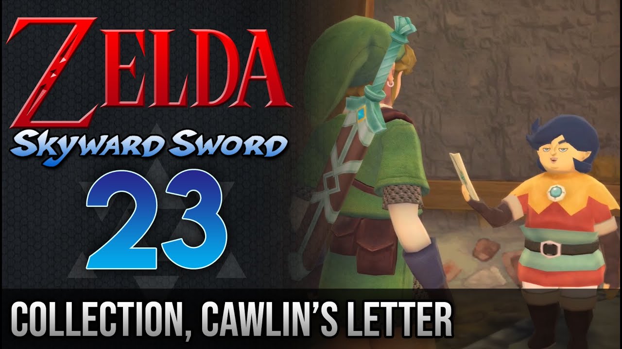 Collection, Cawlin's Letter Legend of Zelda Skyward Sword HD/Wii ...