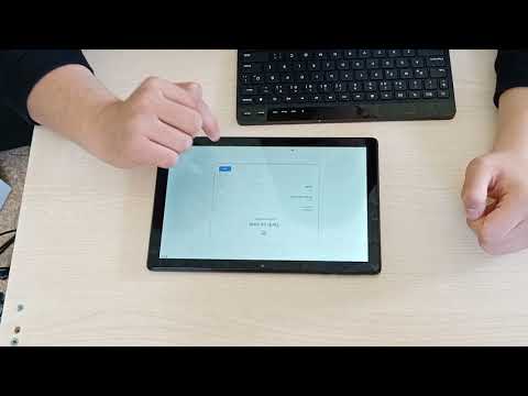Alcatel 1T10 tablet kutu açılımı
