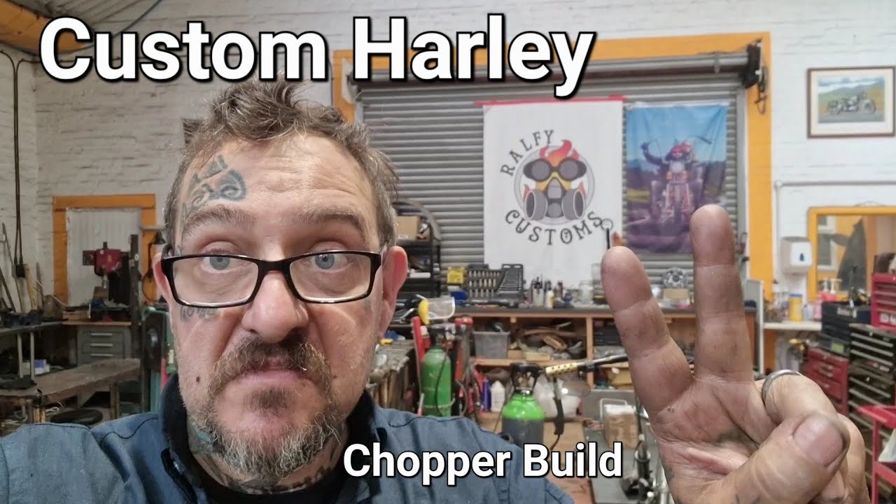How I Fit Handmade Custom Harley Parts Rigid Sportster Build Pt4 ...