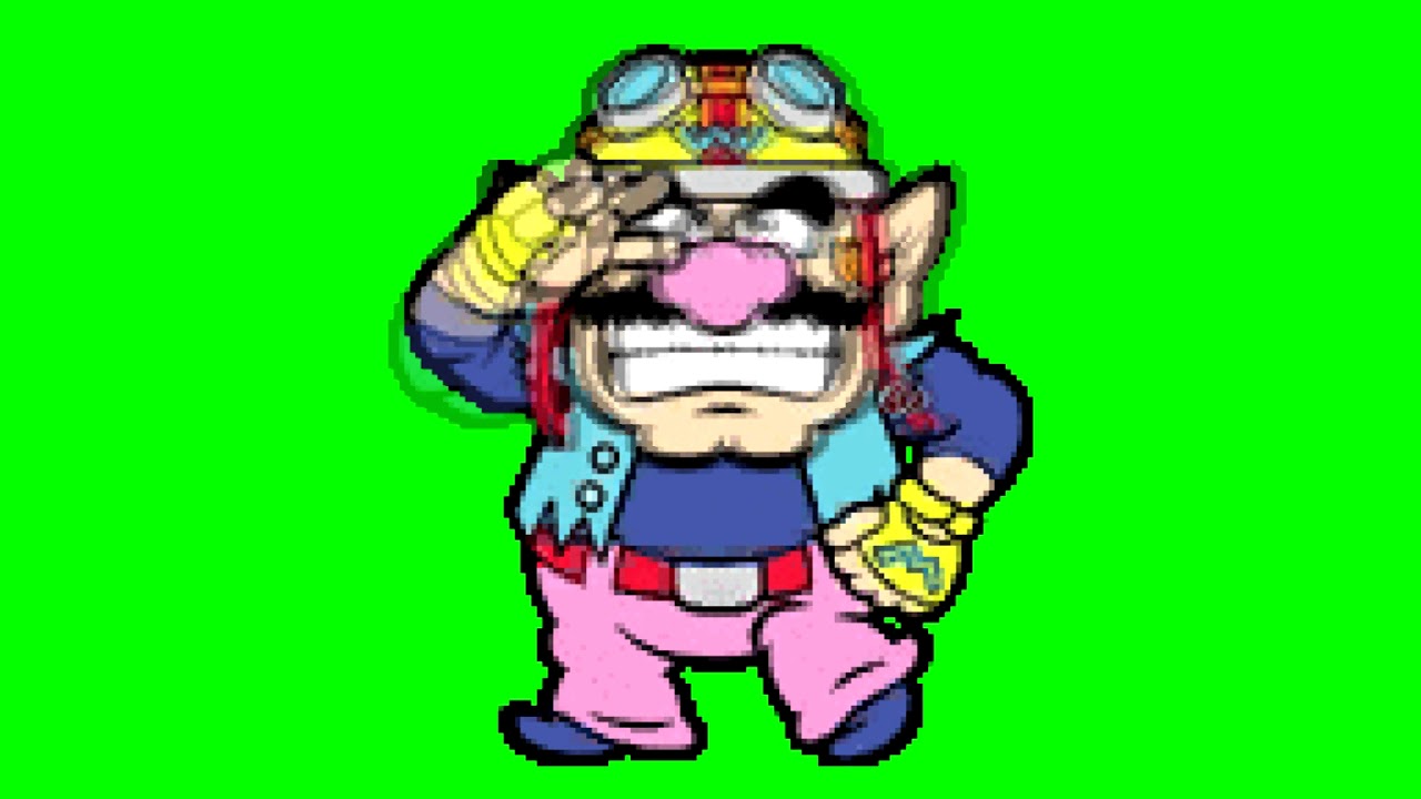 Wario's Dancing - Green Screen - YouTube