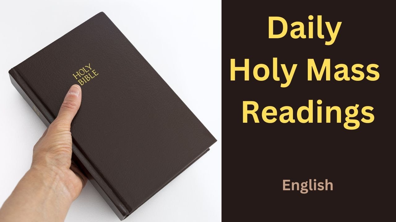 Daily Holy Mass Readings I January 20 I Eng Audio Bible Reading I Mk 3: ...