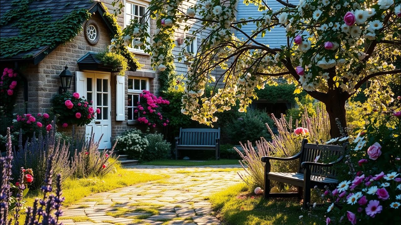 “Romantic Flower Cottage Tour | A Fairytale Home Filled with Bloom ...