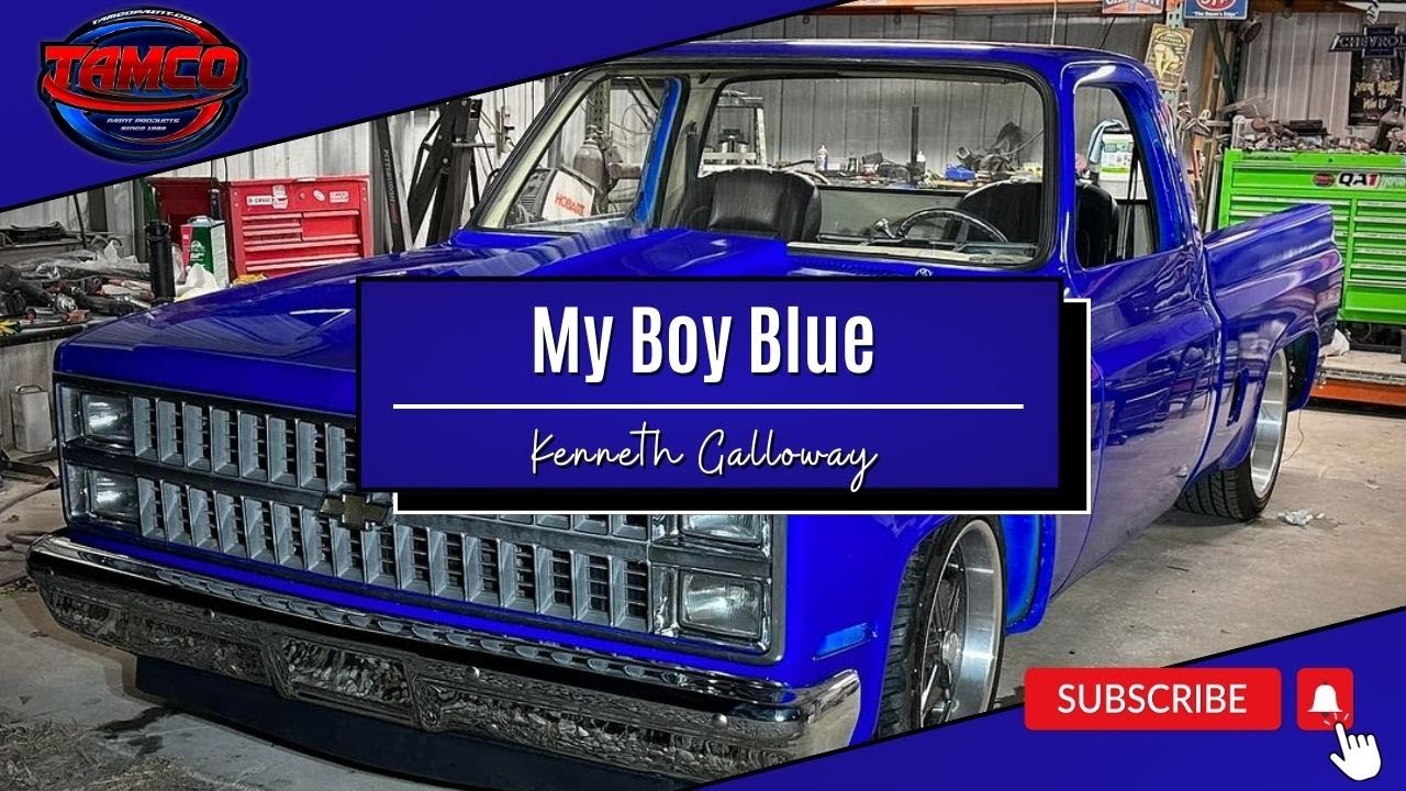 Tamco Paint's Custom Color - My Boy Blue by Kenneth Galloway - YouTube
