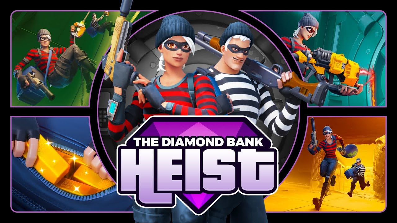 THE BANK HEIST [ROGUELIKE] 💸 EARN CA$H BY ELIMINATING GUARDS💥FORTNITE MAP CODE: 0243-3963-9174 ...