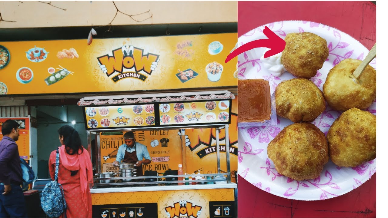 Wow kitchen momos|review of momos - YouTube