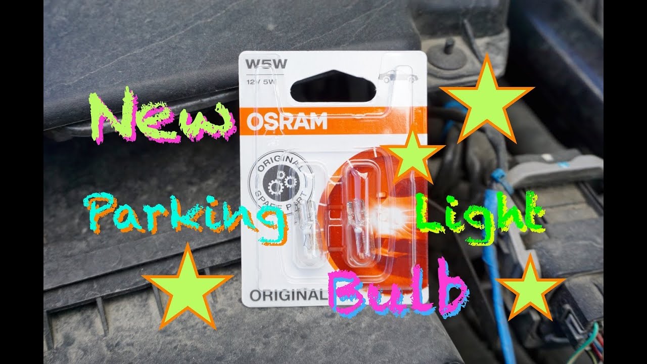 Subaru Legacy BM BR - change parking Light Bulb - Osram T10 W5W Bulb ...