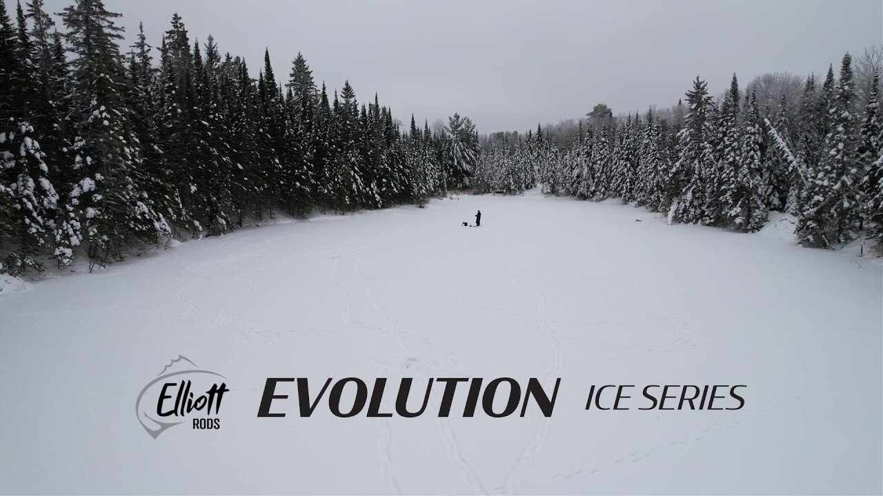 Elliott Rods Evolution Ice Series. The Long Ice Rod Leader. - YouTube