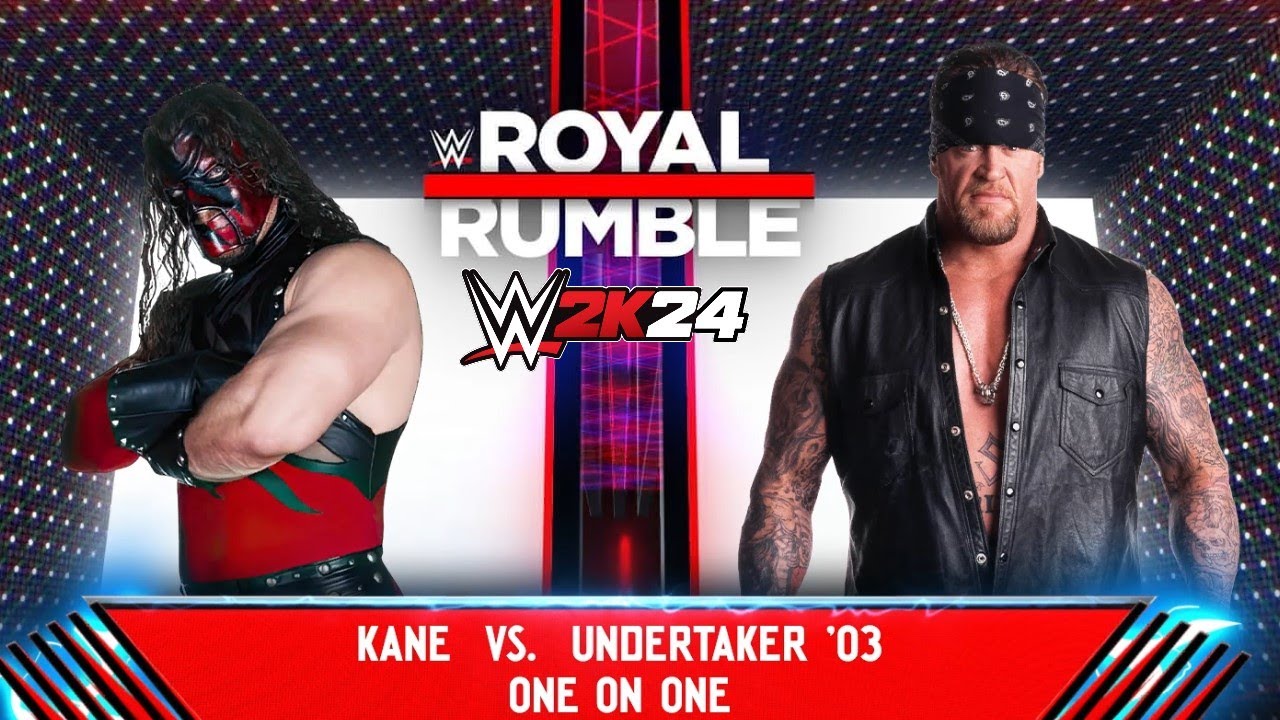 Full Match - Kane vs Undertaker '03: Royal Rumble | WWE 2k24 - YouTube