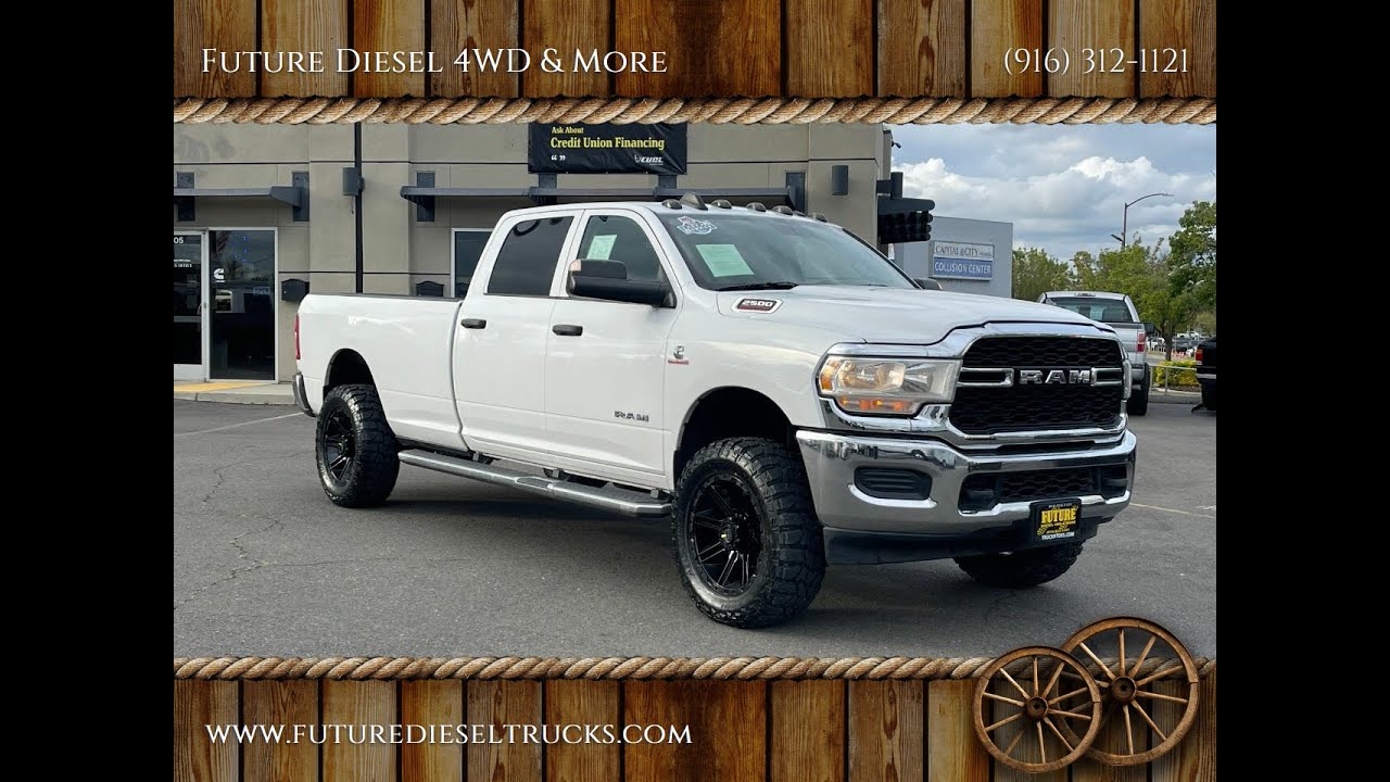2020 Dodge Ram 2500 Cummins 6.7 Liter Turbo Diesel 4WD Crew Cab Long ...
