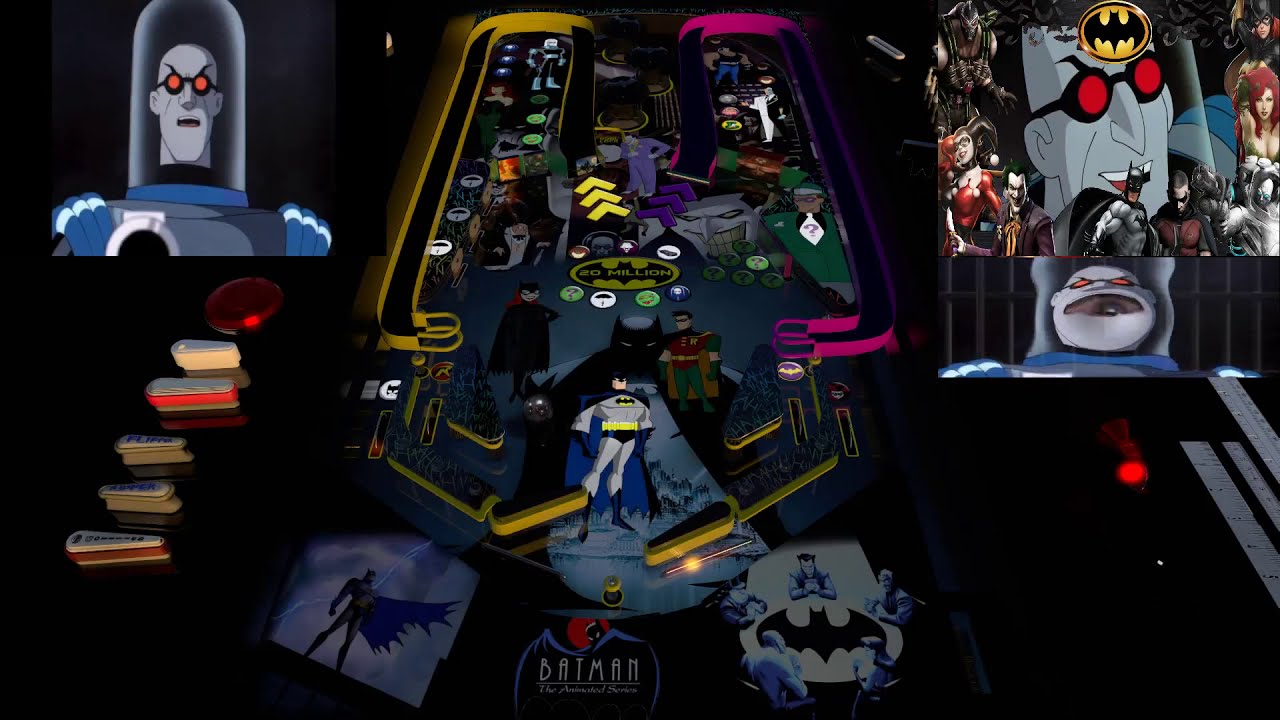 Batman The Animated Series Pinball VPX - YouTube