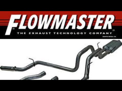 Ebay flowmaster Exhaust installation and sound - YouTube