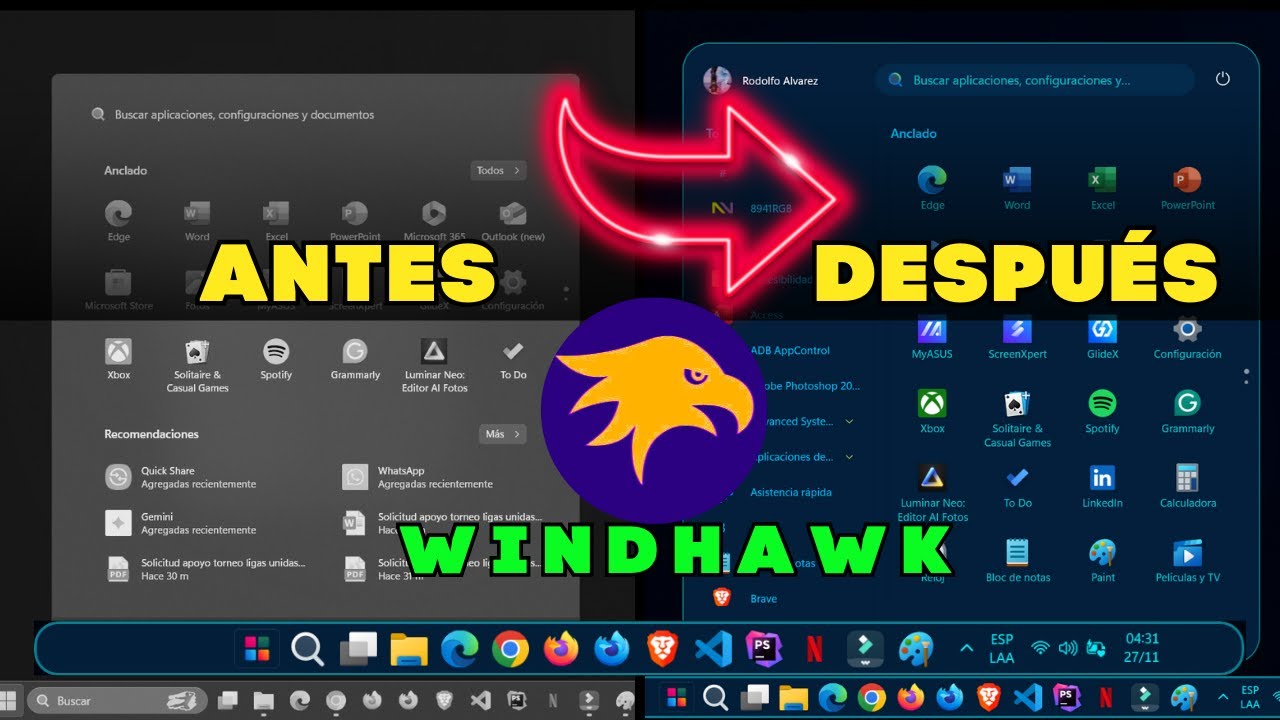 Transforma tu Windows 10/11 con Windhawk: Los Mejores Mods y Trucos Personalizados - YouTube
