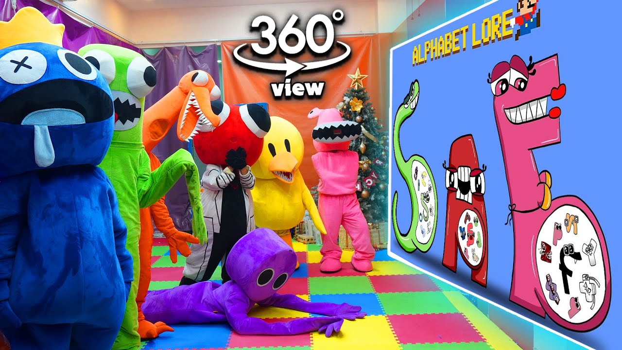 Alphabet lore 360° - CINEMA HALL | Alphabet Lore (A - Z...) But Fixing ...