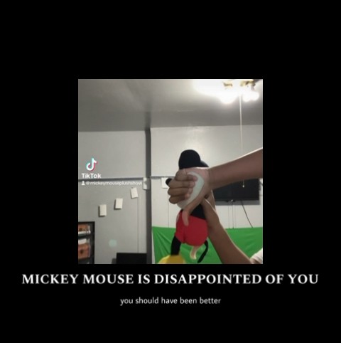 Mickey Mouse is disappointed of you - YouTube