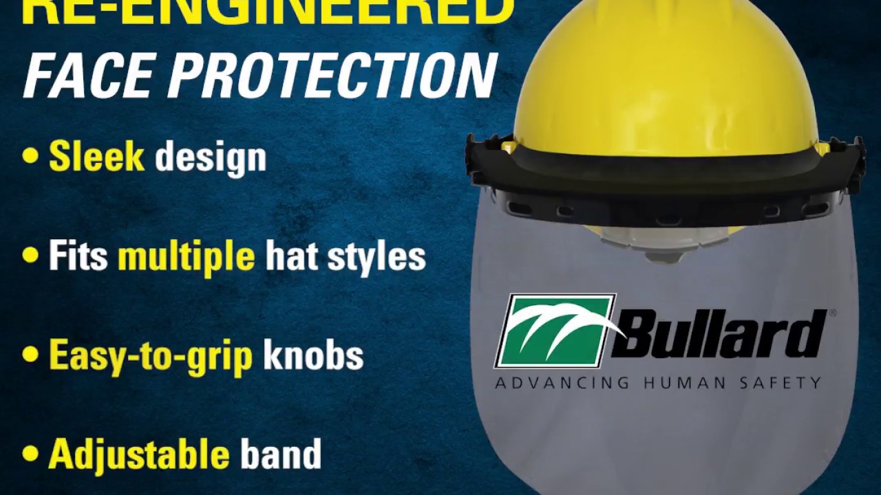 Bullard Re-engineered Face Protection - YouTube