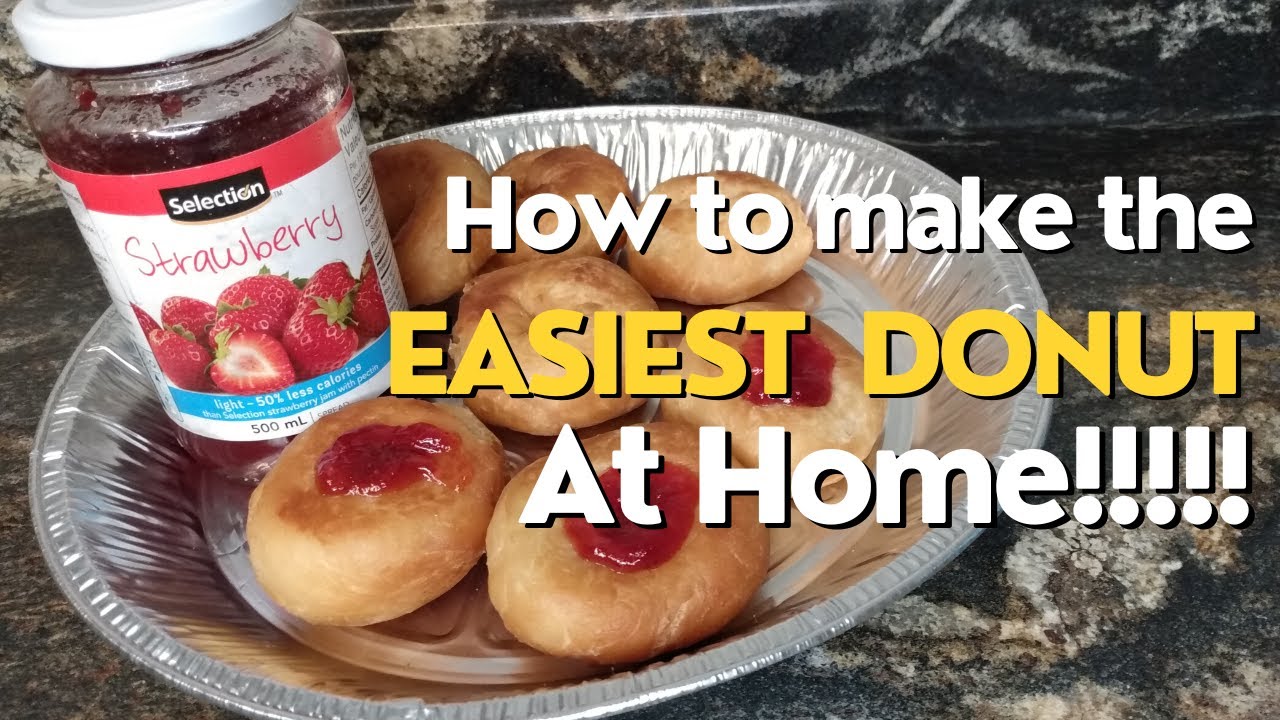 Donuts made simple: How to make Donuts at home!!!! - YouTube