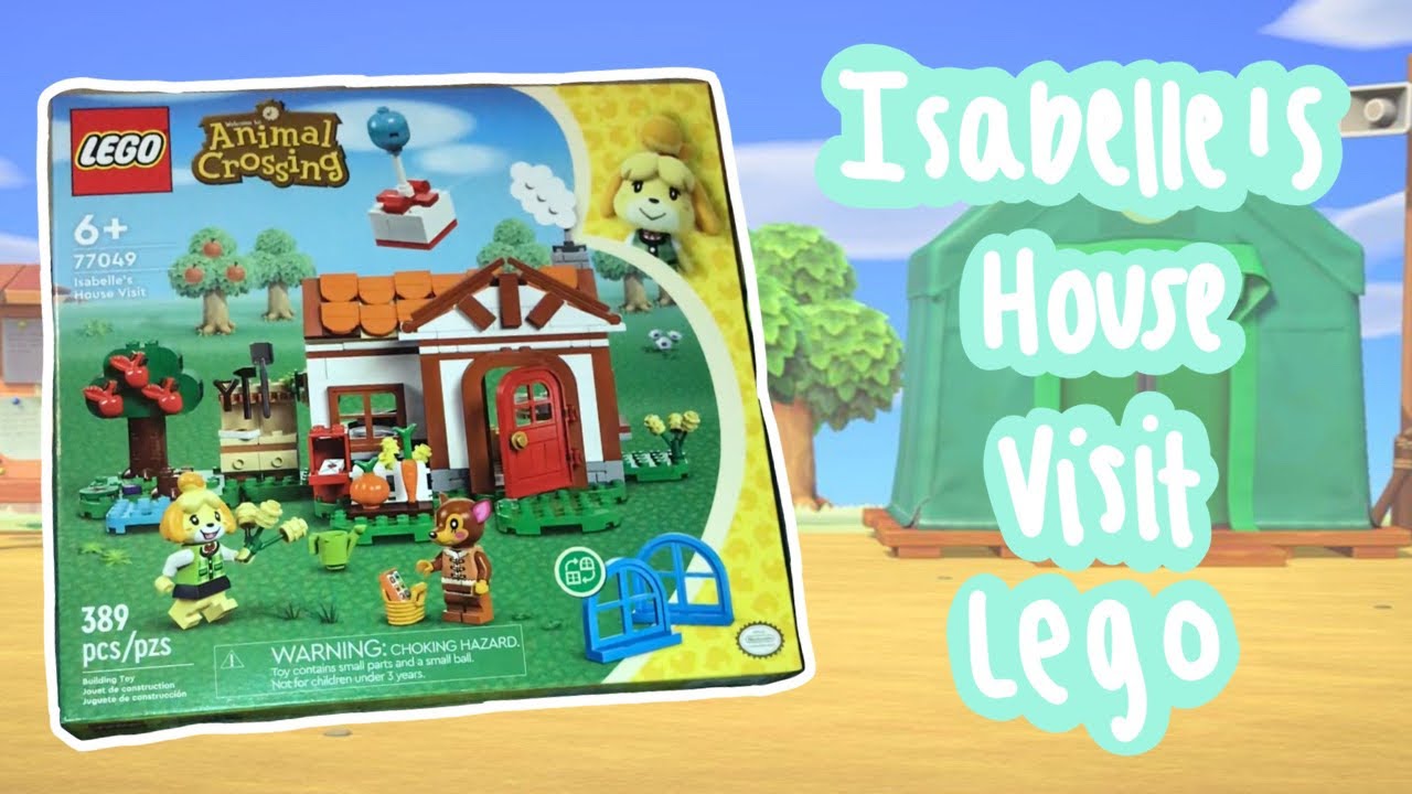 Isabelle’s House Visit Animal Crossing Lego - YouTube