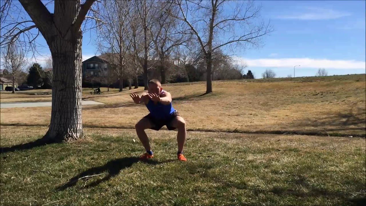 Lateral Squat Jump - YouTube