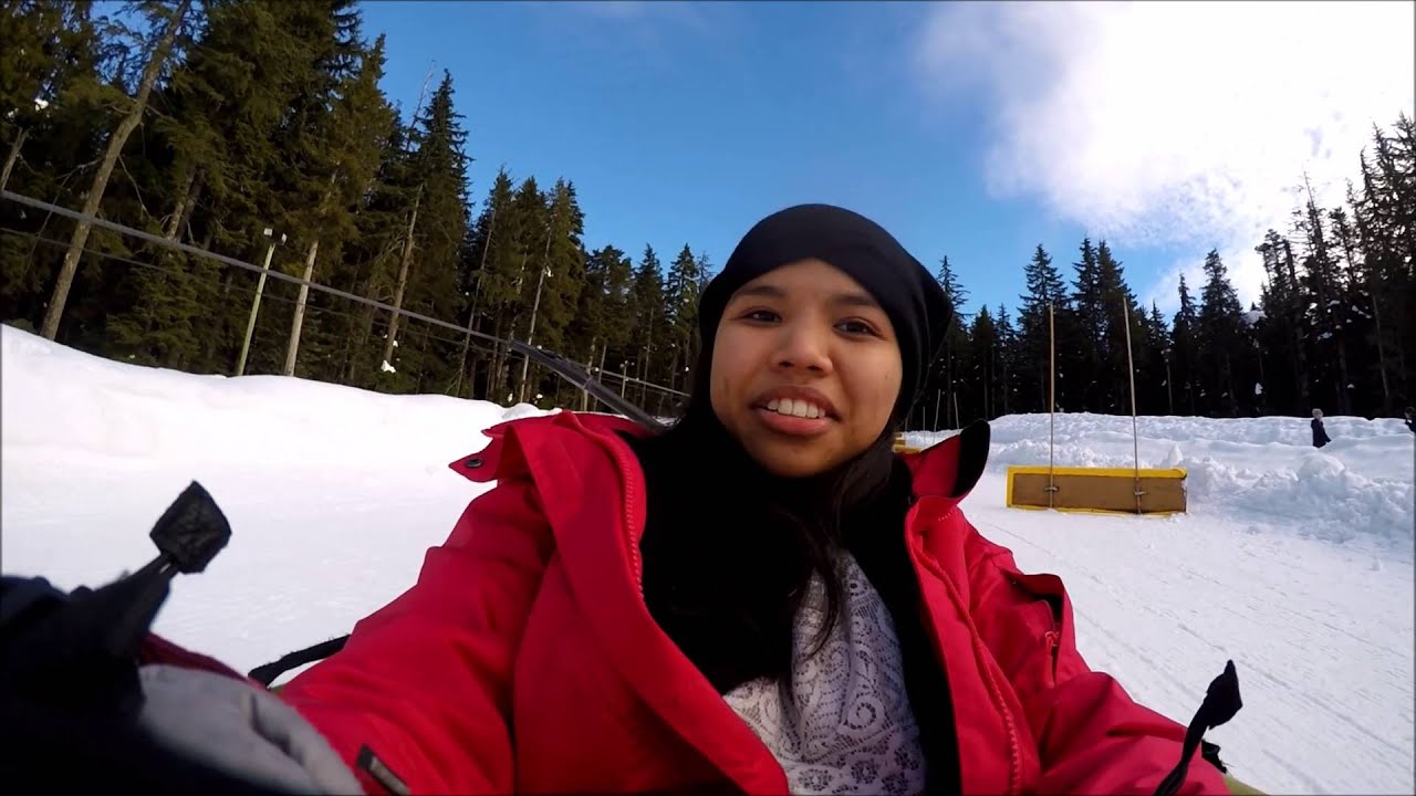 Tubing at Cypress Mountain Vancouver - YouTube