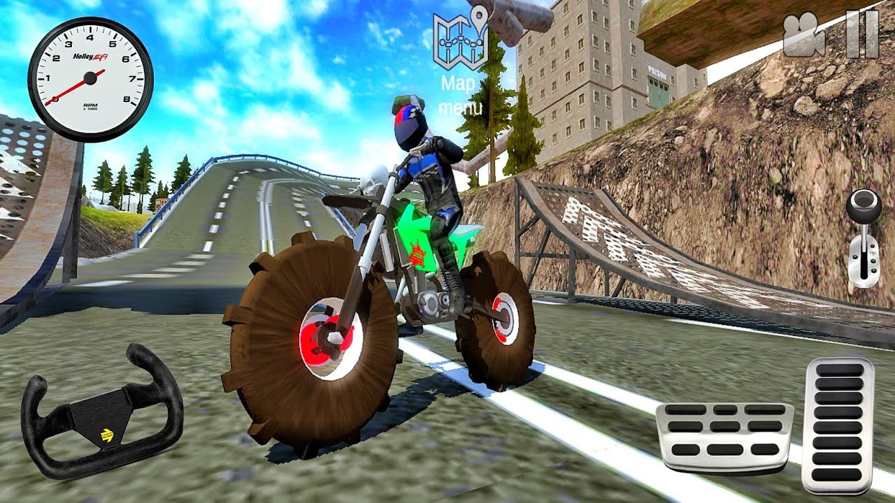 Offroad Dirt ATV Monster Quad Motor Bikes Driving Gameplay Offroad ...