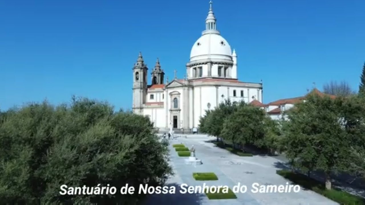 Vista Aérea, Santuário do Sameiro - YouTube